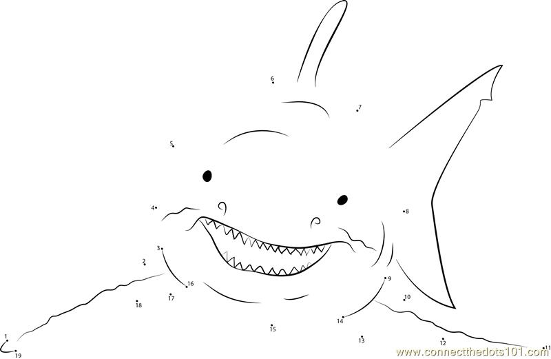 Undersea Dot To Dot Coloring Pages For Kids Connect The