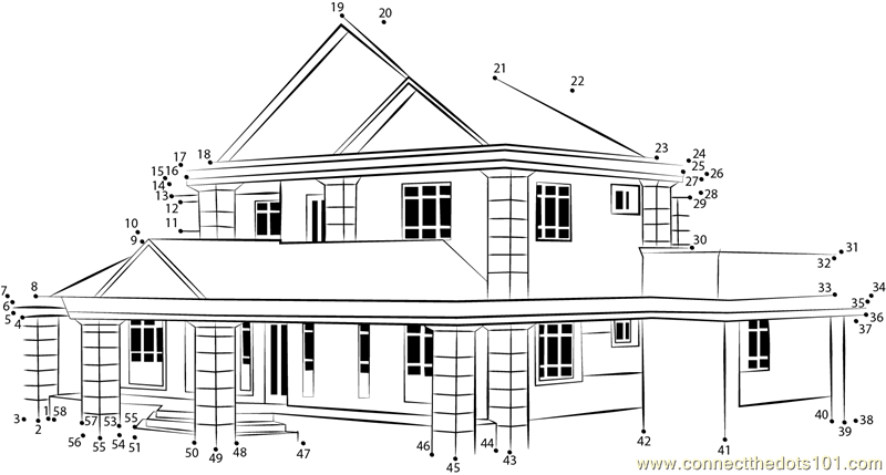 Connect the Dots Contemporary home design (Architecture > Houses) - dot ...