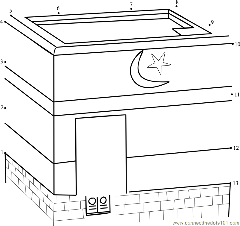 Coloring pages kaaba